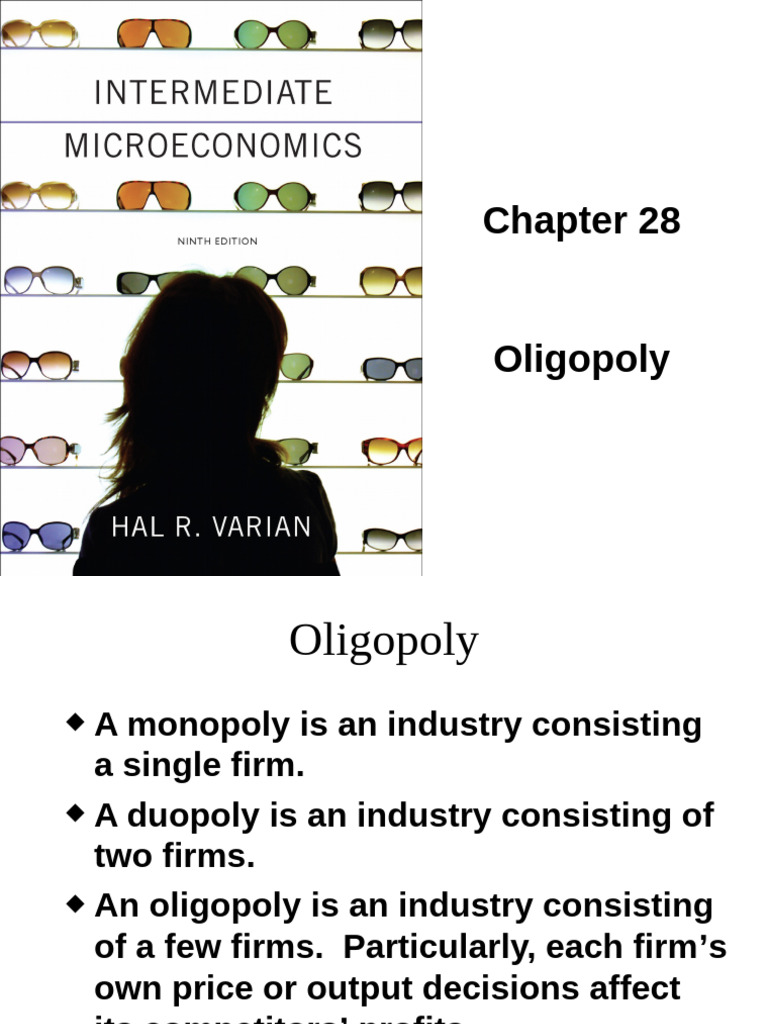 Oligopoly and Nash Equilibrium Analysis | PDF | Oligopoly | Economic ...