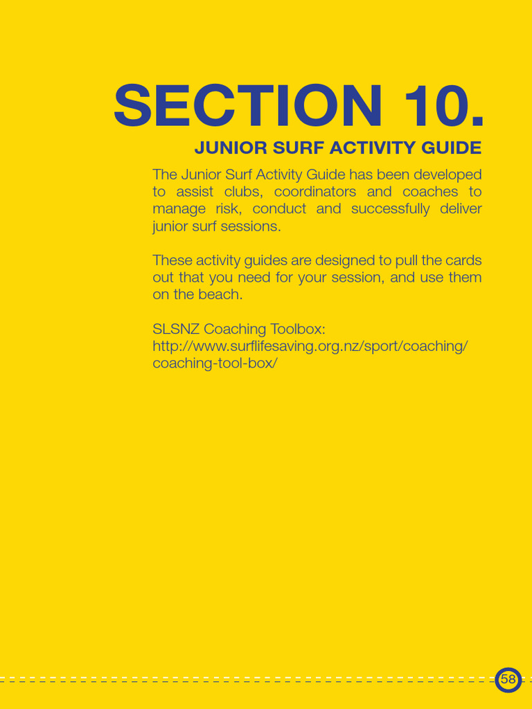 SLSNZ Final Js Manual Activity Cards 2015 For Website v1 | PDF | Swimming