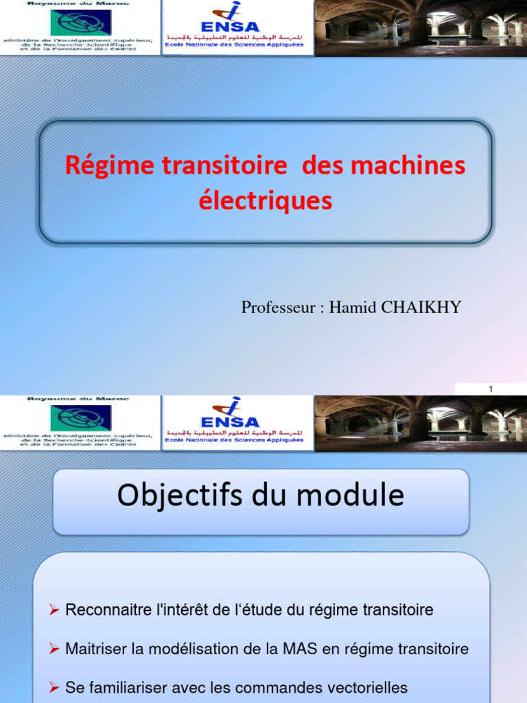 Machines Régimes Transitoire | PDF | Physique | Sciences physiques