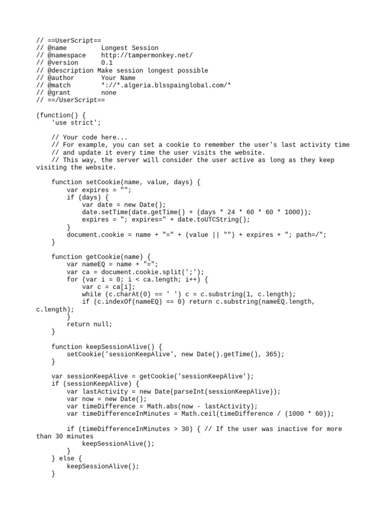 Logest Session | PDF