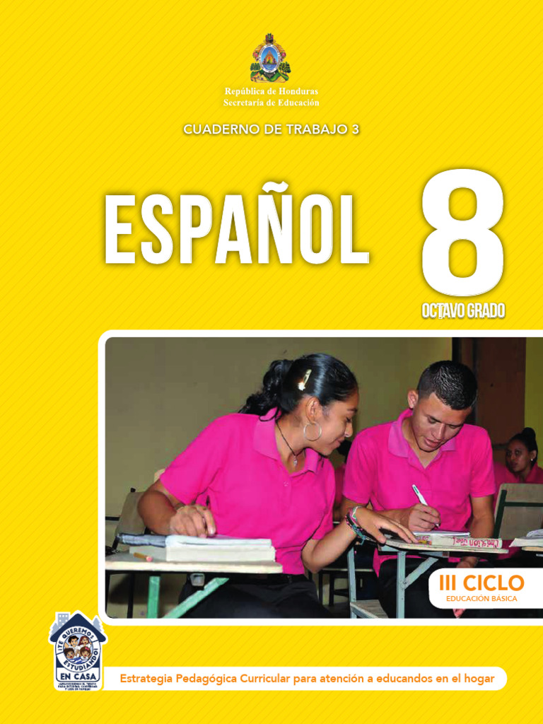 CT3 ESPANOL 8vo Grado SE Telebasica | PDF | Género gramatical | Lingüística