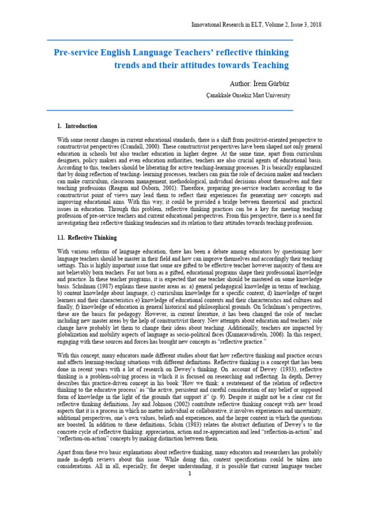 Article For Abstracts Ii2022 | PDF | Teachers | Attitude (Psychology)