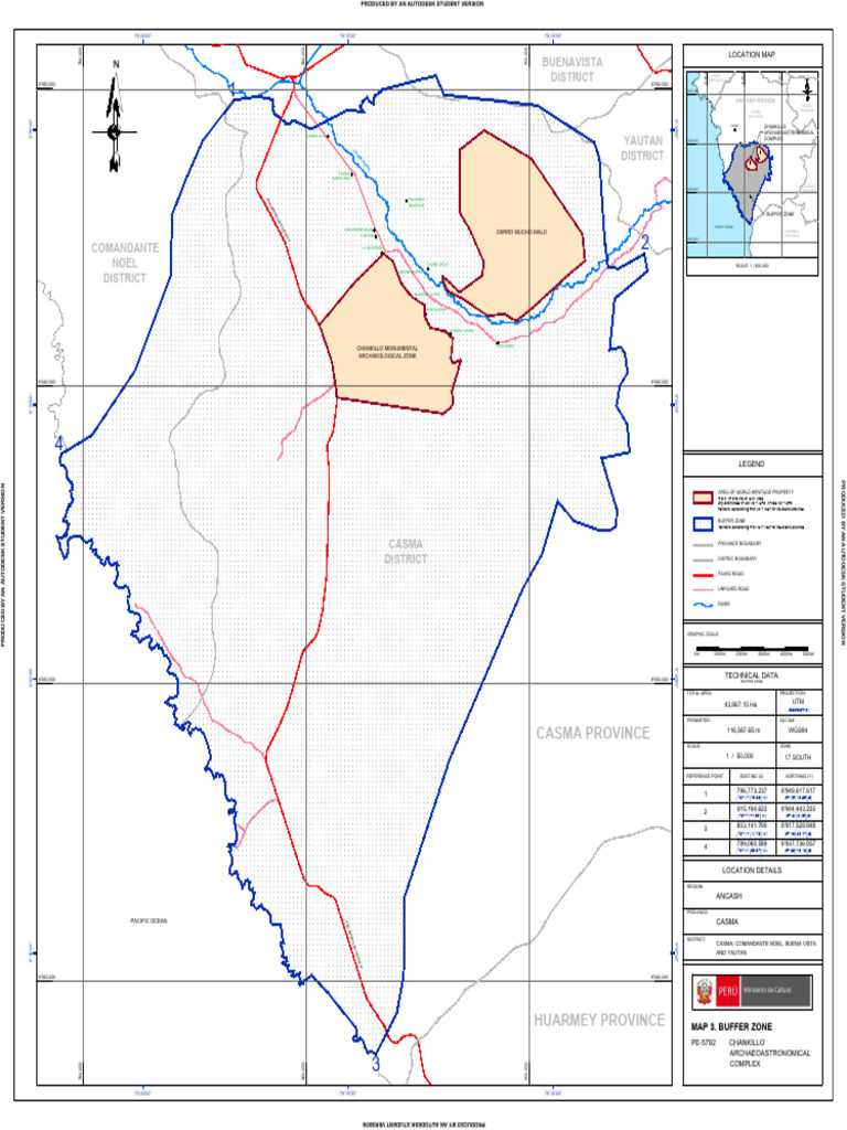 Mapas - Chankillo | Download Free PDF | Geophysics | Geographic Data ...
