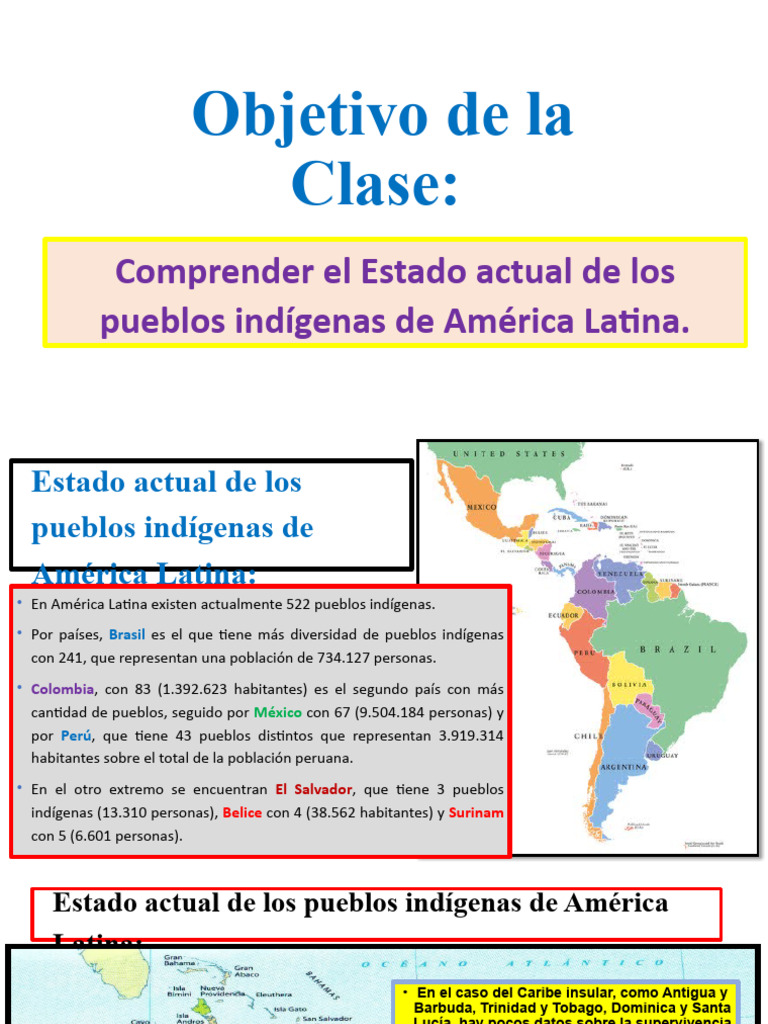 Estado Actual de Los Pueblos Indígenas de América Latina - Parte N°2 ...