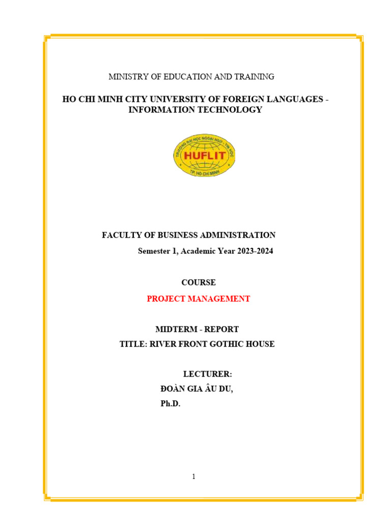 Group 11a Rivergothichouse | PDF | Risk | Risk Management