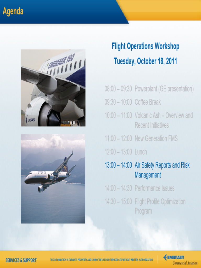 Embraer Air Safety Reports Overview | PDF | Risk | Risk Management