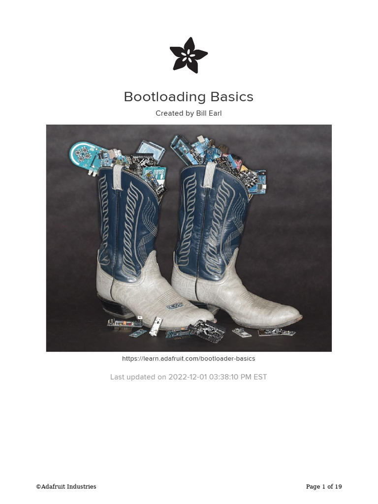 Bootloader Basics | PDF | Booting | Read Only Memory