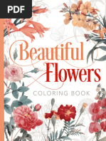 Botanical Flowers Coloring Book | PDF