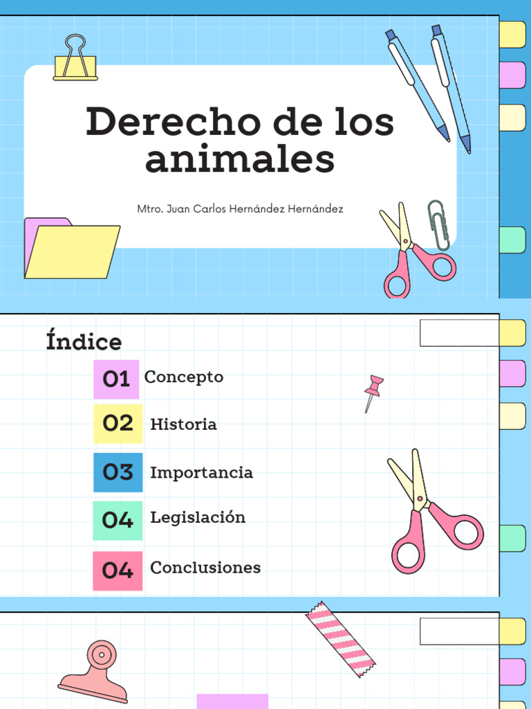 Derechos de los Animales: Conceptos y Leyes | PDF | Entorno natural ...