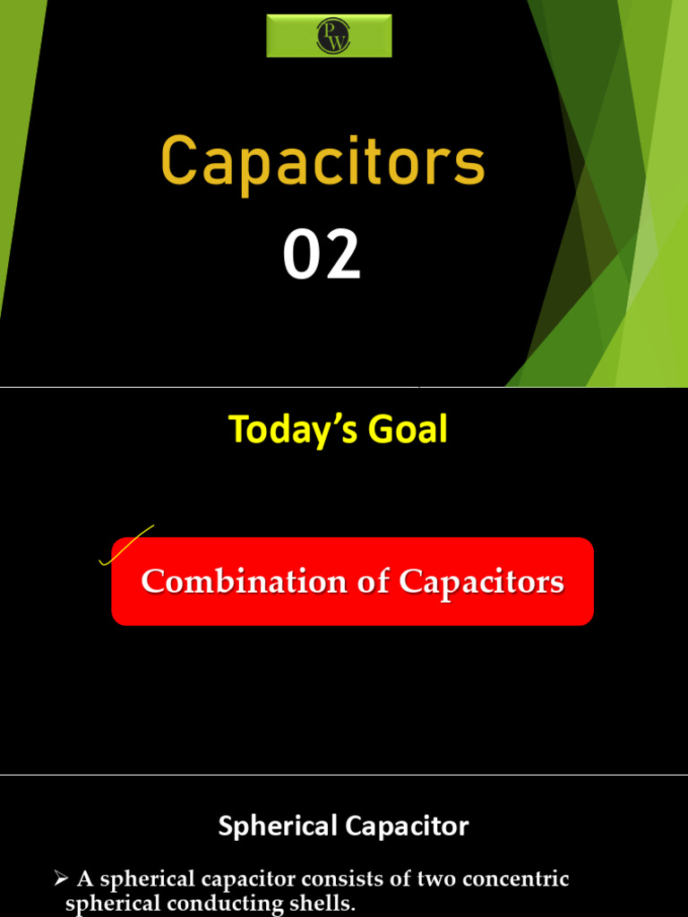 Capacitor Lect 02 Notes | PDF