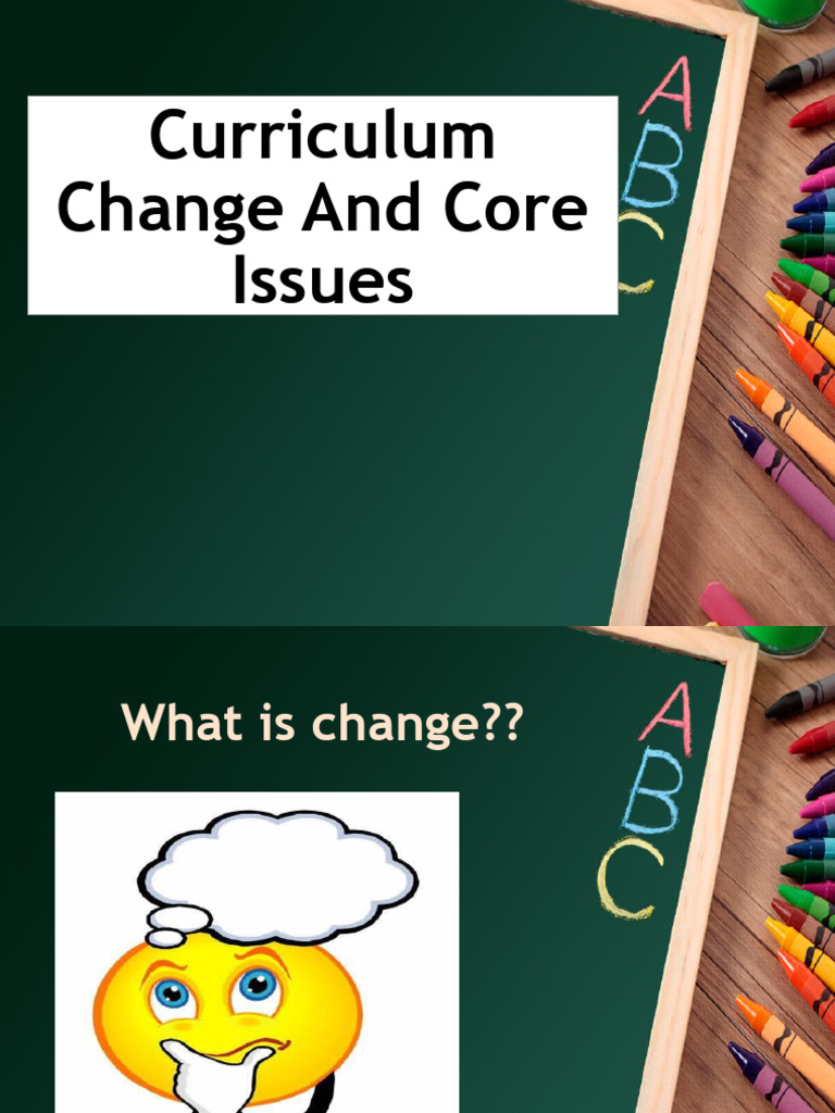 curriculum-change-and-core-issues-pdf-curriculum-evaluation