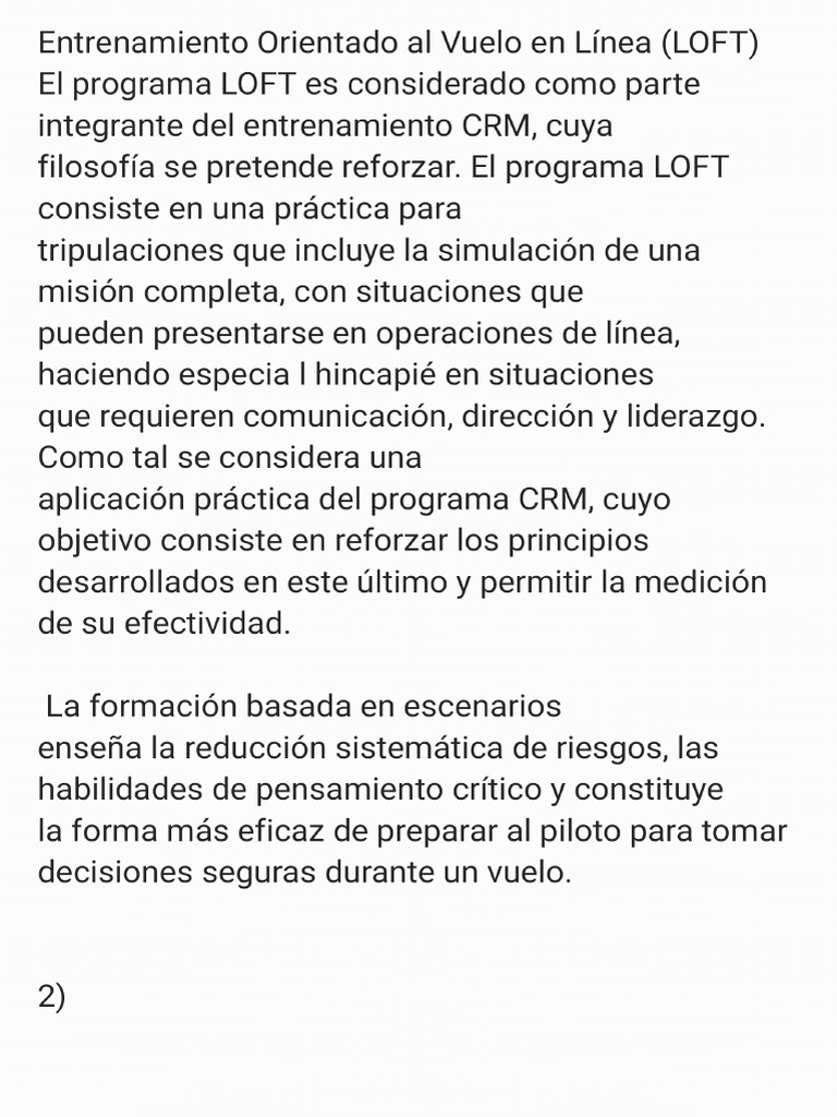 LOFT | PDF