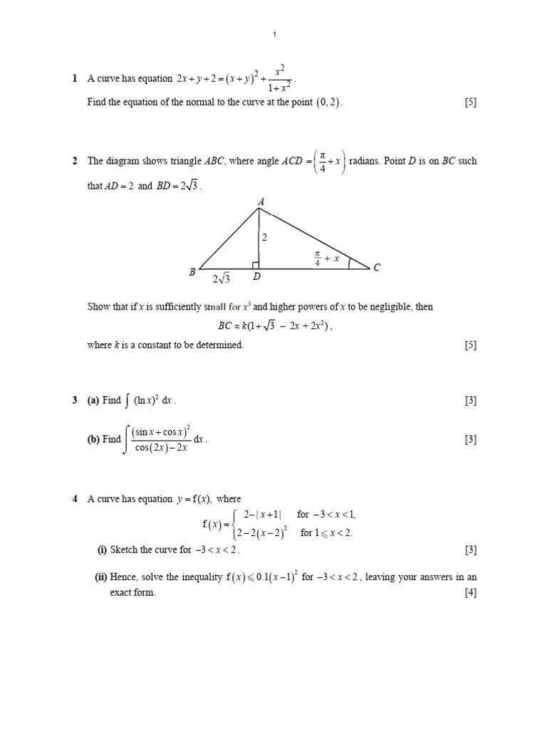 Mathematical Problem Solving Techniques | PDF | Equations | Geometry
