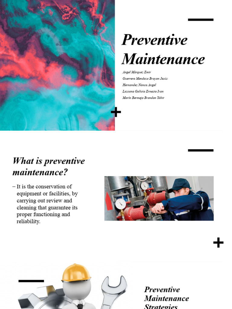 Comprehensive Guide to Preventive Maintenance | PDF