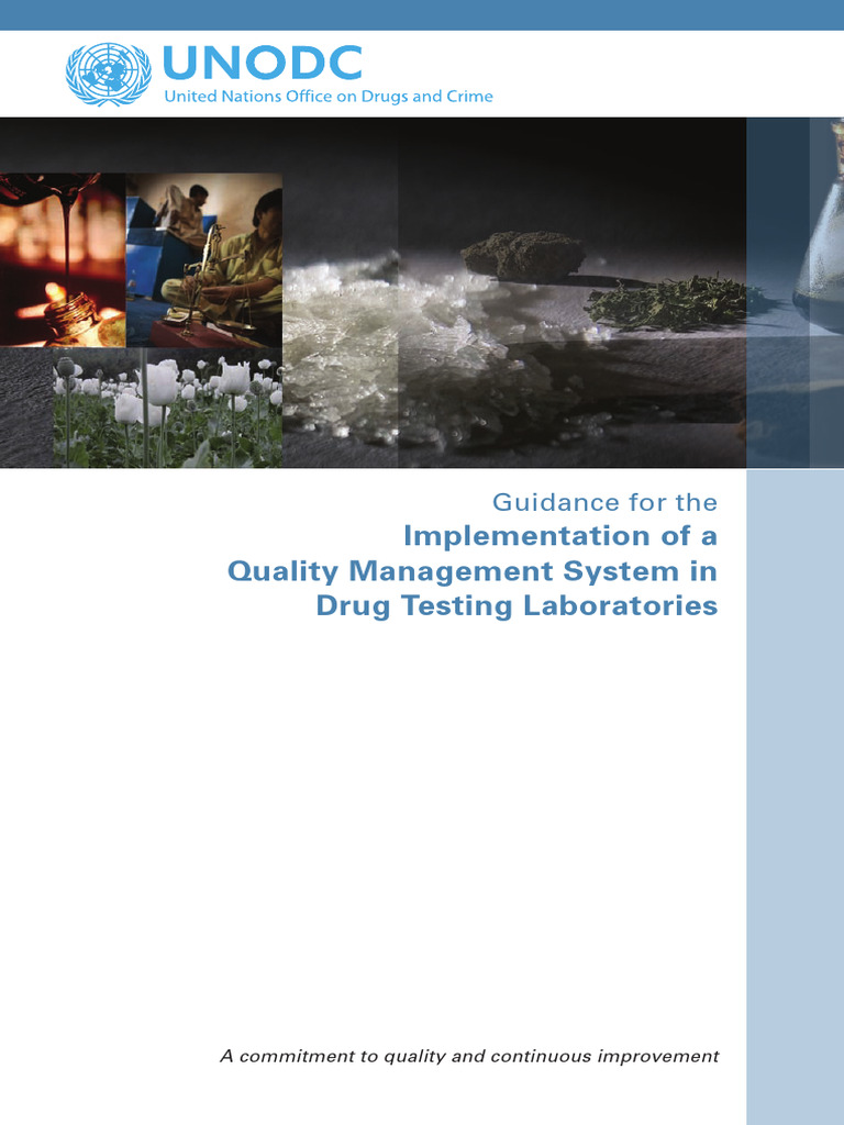 Implementation of A Quality Management System in Drug Testing ...