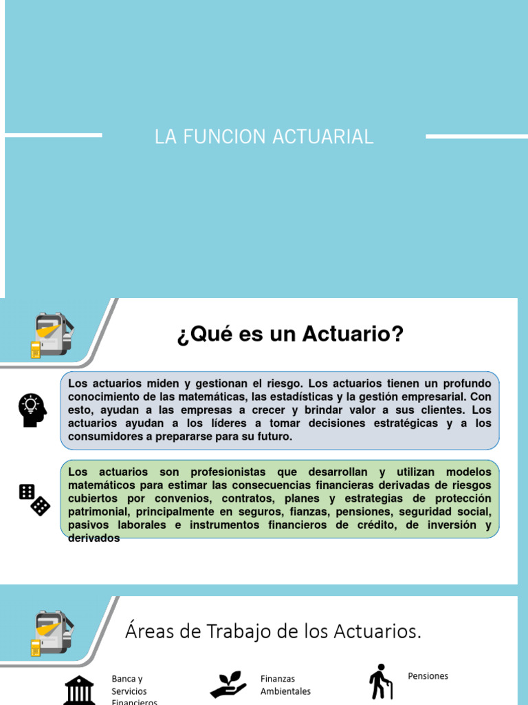 La Función Actuarial. | PDF | Actuario | Inflación