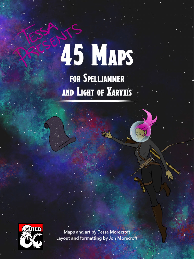 Maps For Spelljammer and Light of Xaryxis | PDF | Dungeons & Dragons ...