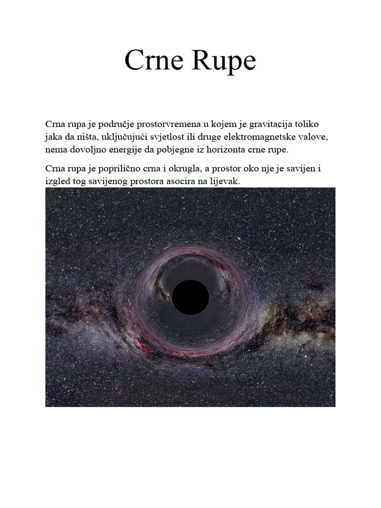 Crne Rupe | PDF