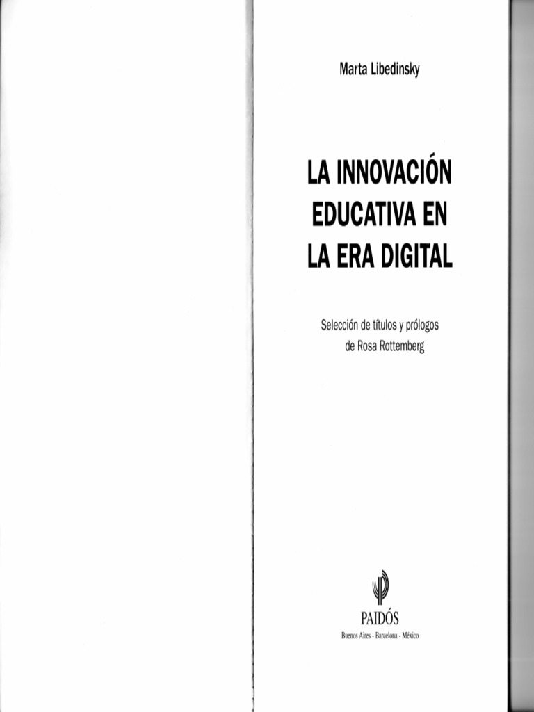 La Innovacion Educativa en La Era Digital | Descargar gratis PDF ... La Innovacion Educativa en La Era Digital | Descargar gratis PDF ...