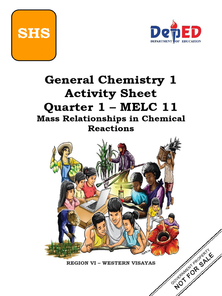 Shs Gen - Chem 1-q1 Mel-11 Week-3 | PDF | Stoichiometry | Mole (Unit)