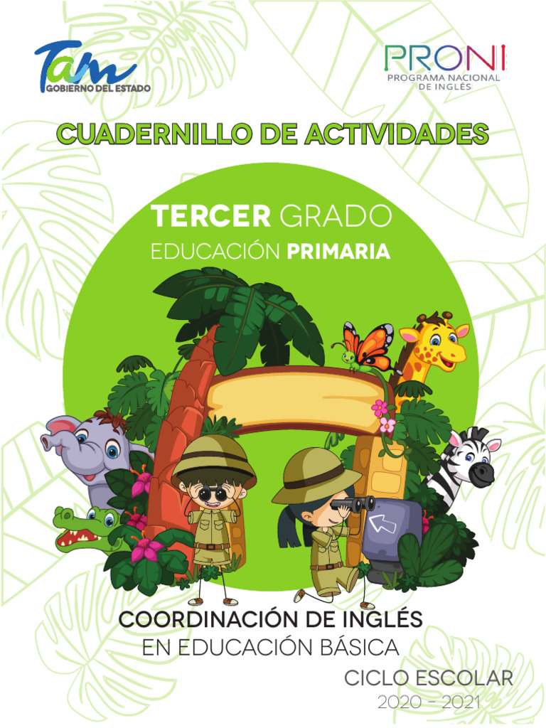 Cuadernillo Tercer Grado Septiembre Pdf