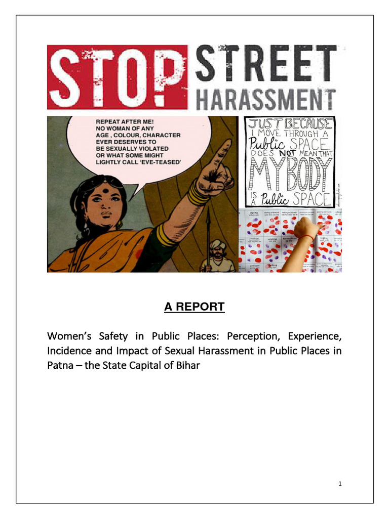 Report On Women Safety in Public Places | PDF | Sampling (Statistics ...