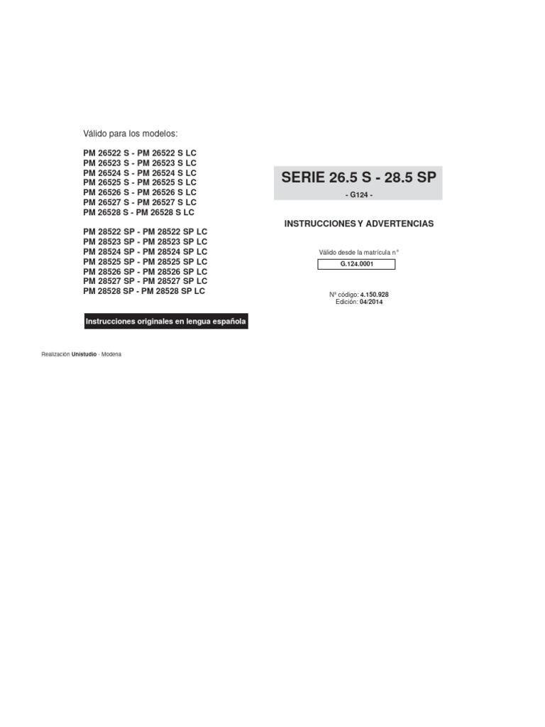 Manual De Uso En Español Pdf Bienes Manufacturados Máquinas