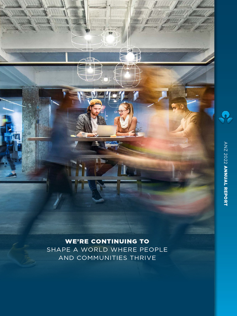 ANZ 2022 Annual Report Overview | PDF | Cost Of Living | Banks