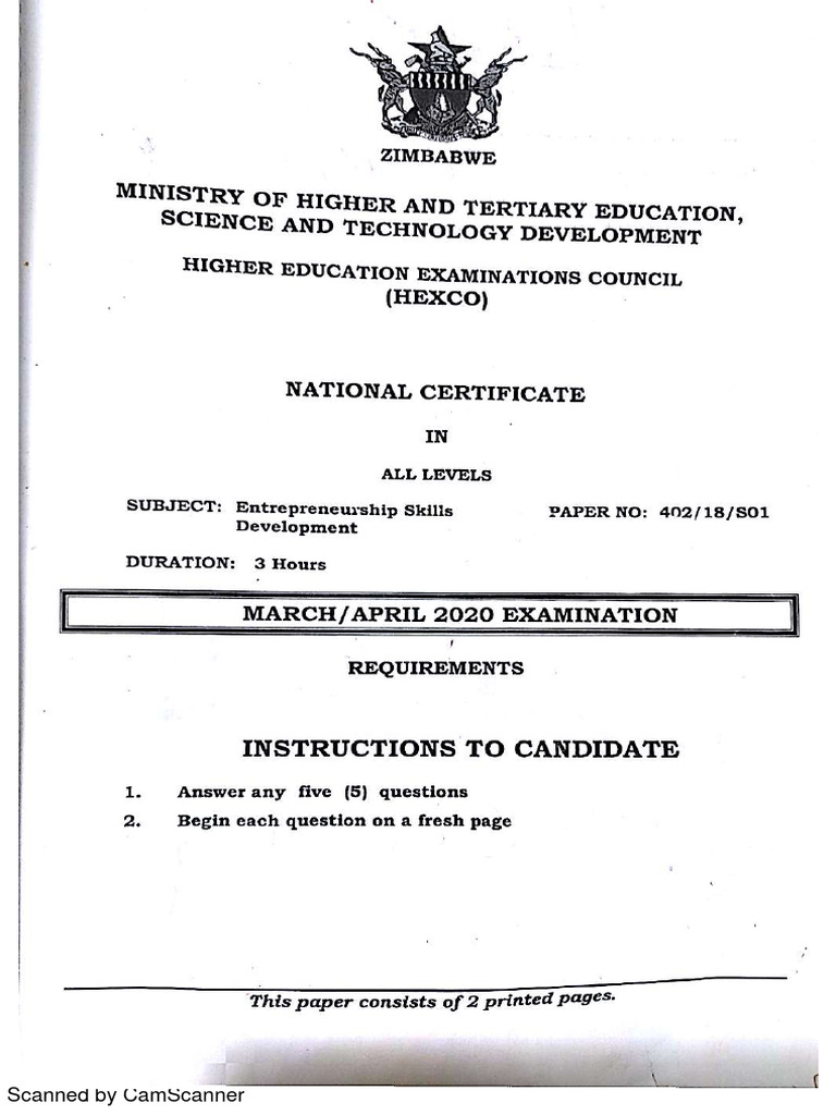 ESD Past Exam Papers Collection | PDF