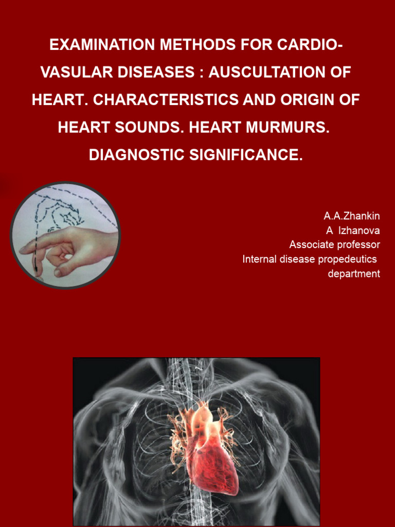 CVS Auscult Eng | PDF | Heart | Heart Valve