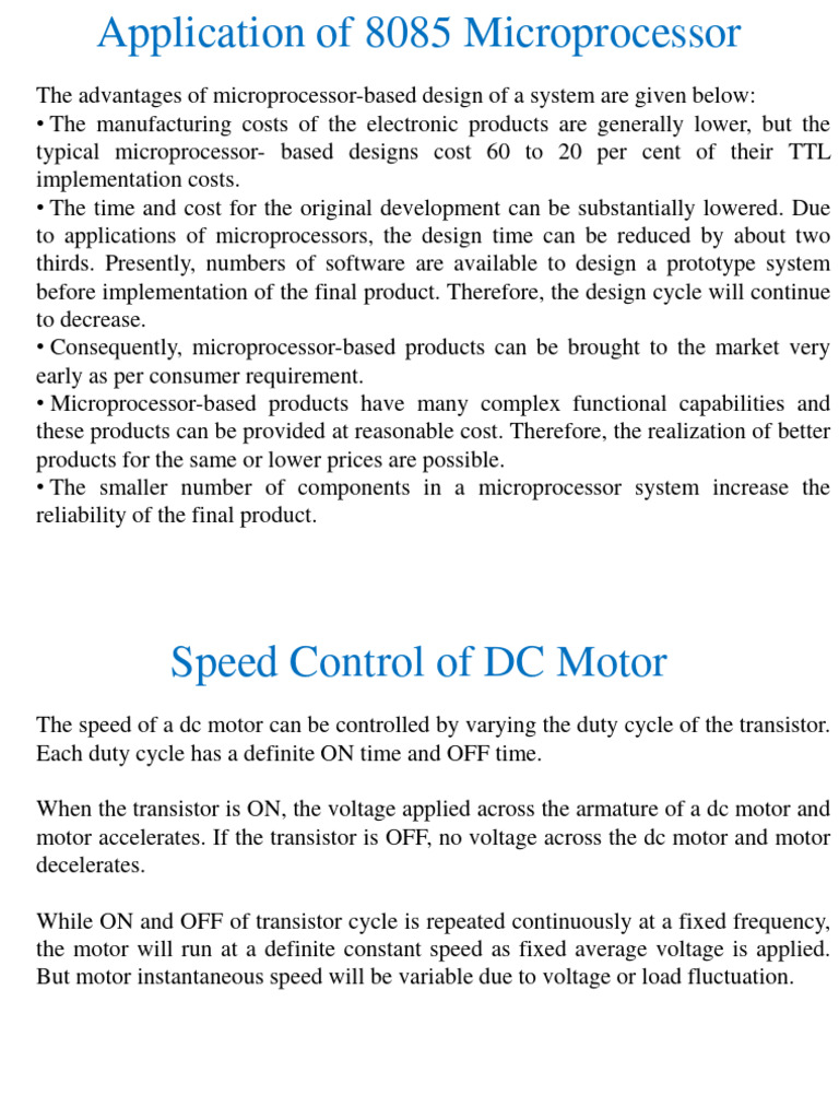 8085 Microprocessor Applications Guide | PDF | Analog To Digital ...