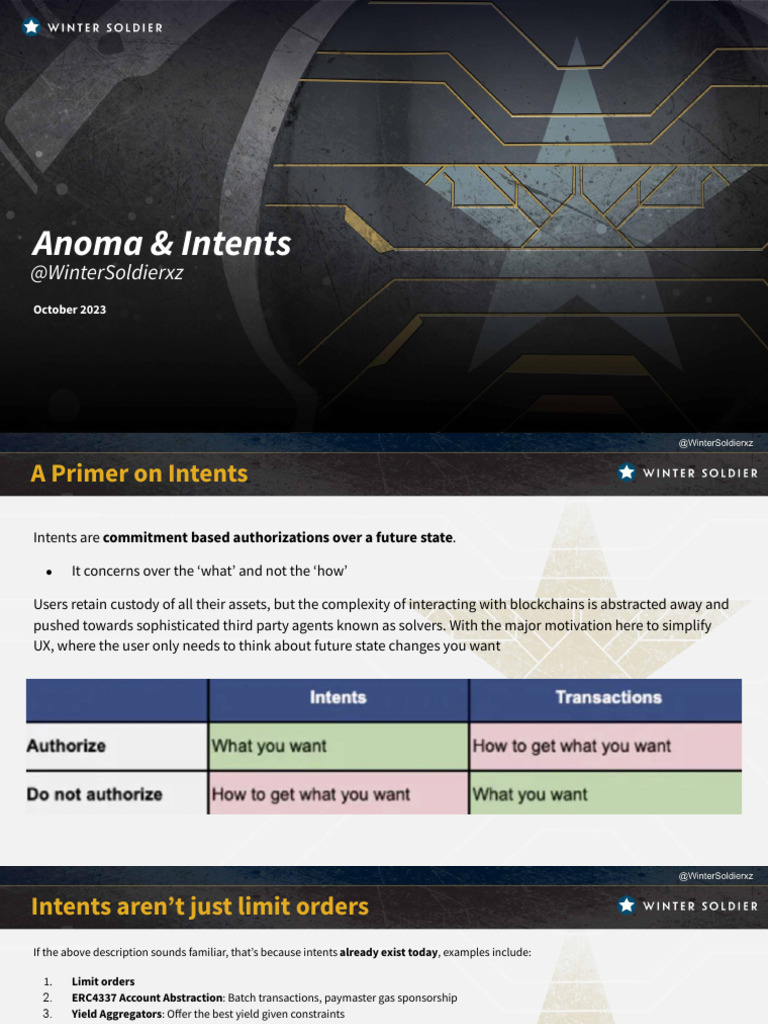 Anoma & Intents | PDF | Privacy | Computing Anoma & Intents | PDF | Privacy | Computing
