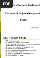 PROJECT MANAGEMENT Final Exam | PDF | Project Management | Evaluation