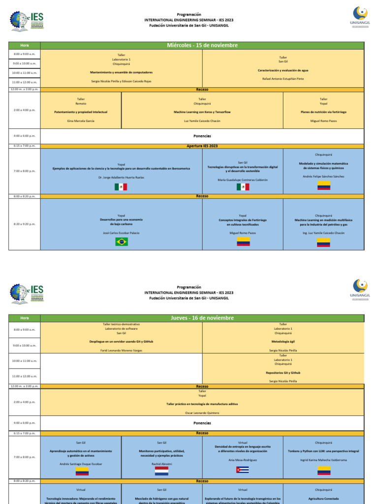 Programacion IES 2023 | PDF | Ciencias fisicas