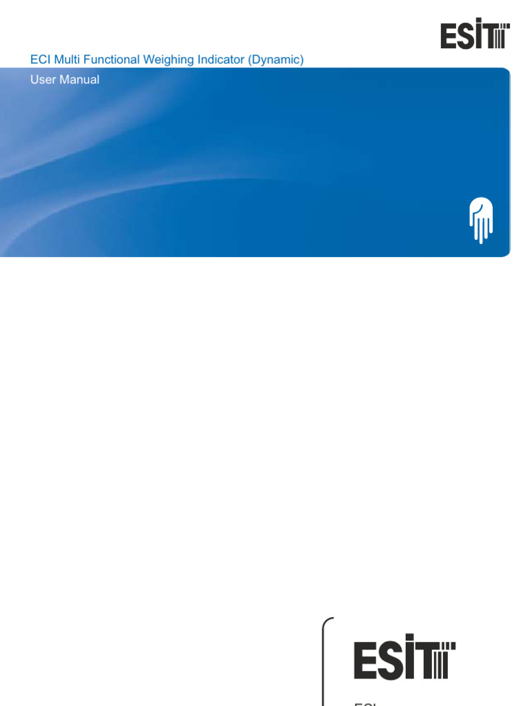 ECI User Manual Dynamic - EnG v1 - 7 | PDF | Menu (Computing) | Computer Engineering