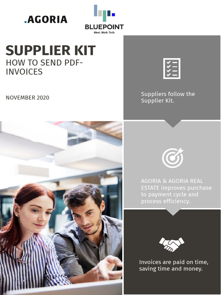 Basware PDF E-Invoice - Supplier Kit | PDF | Invoice | Software
