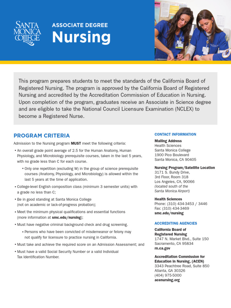 Program Criteria | PDF | Nursing | Health Care