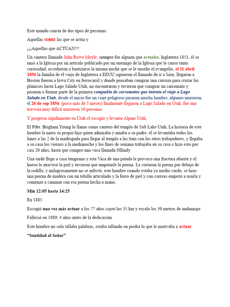 Un Cantero Llamado John Rowe Moyle | PDF