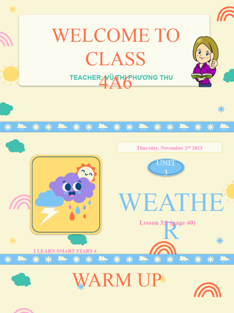 Daily Weather & Temperature Activities For Pre-K - by Slidesgo | PDF ...