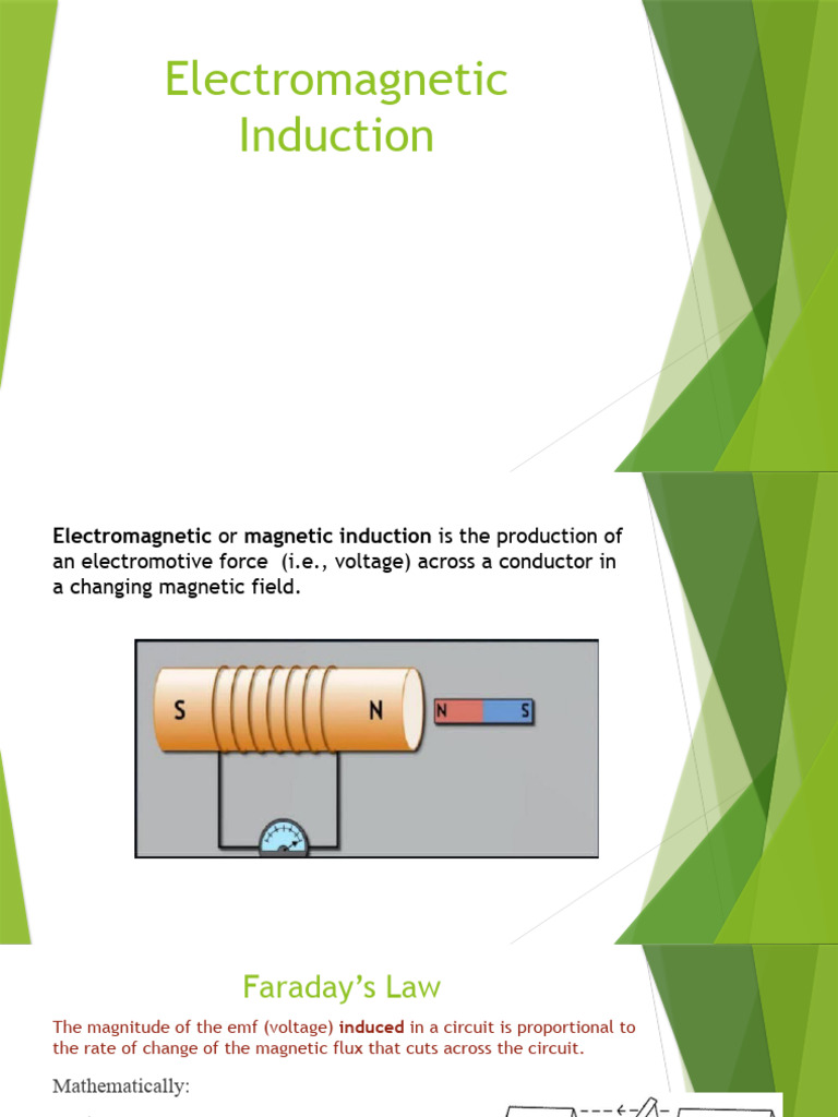 Electromagnetic Induction | PDF