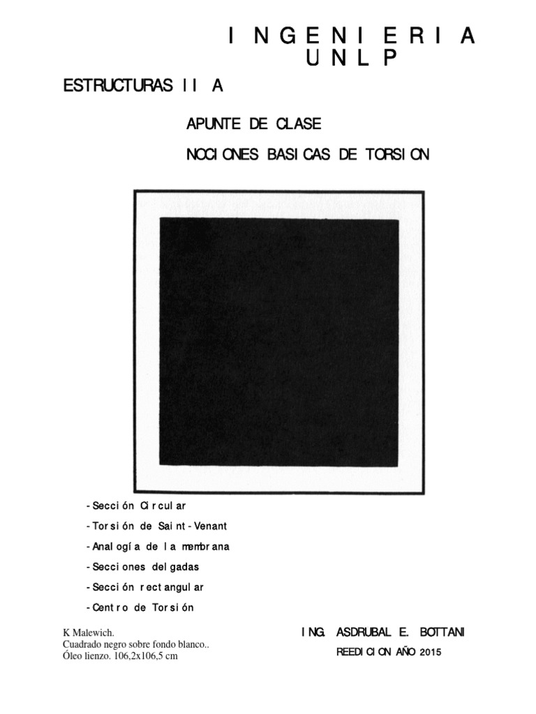 Nociones Basicas de Torsion - Reedicion | PDF | Rigidez | Elasticidad (Física)