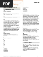 Business Partner b1 Unit Tests Answer Key | PDF | Advertising ...