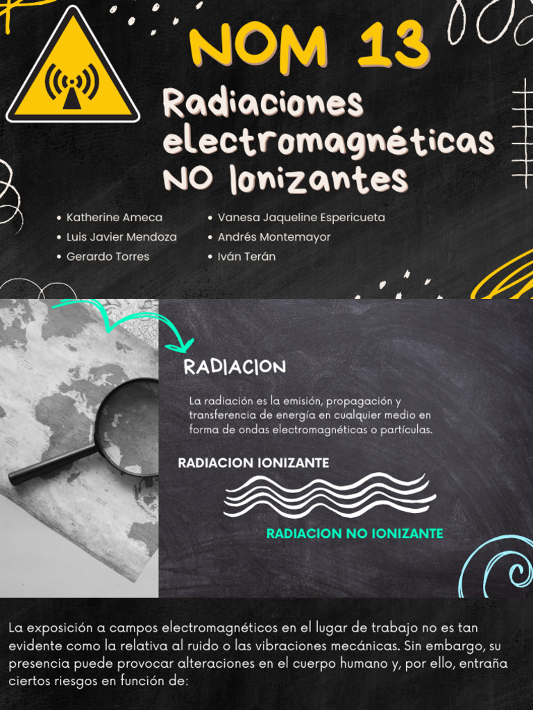 Normativa sobre Radiaciones No Ionizantes | PDF | Radiación ionizante ...