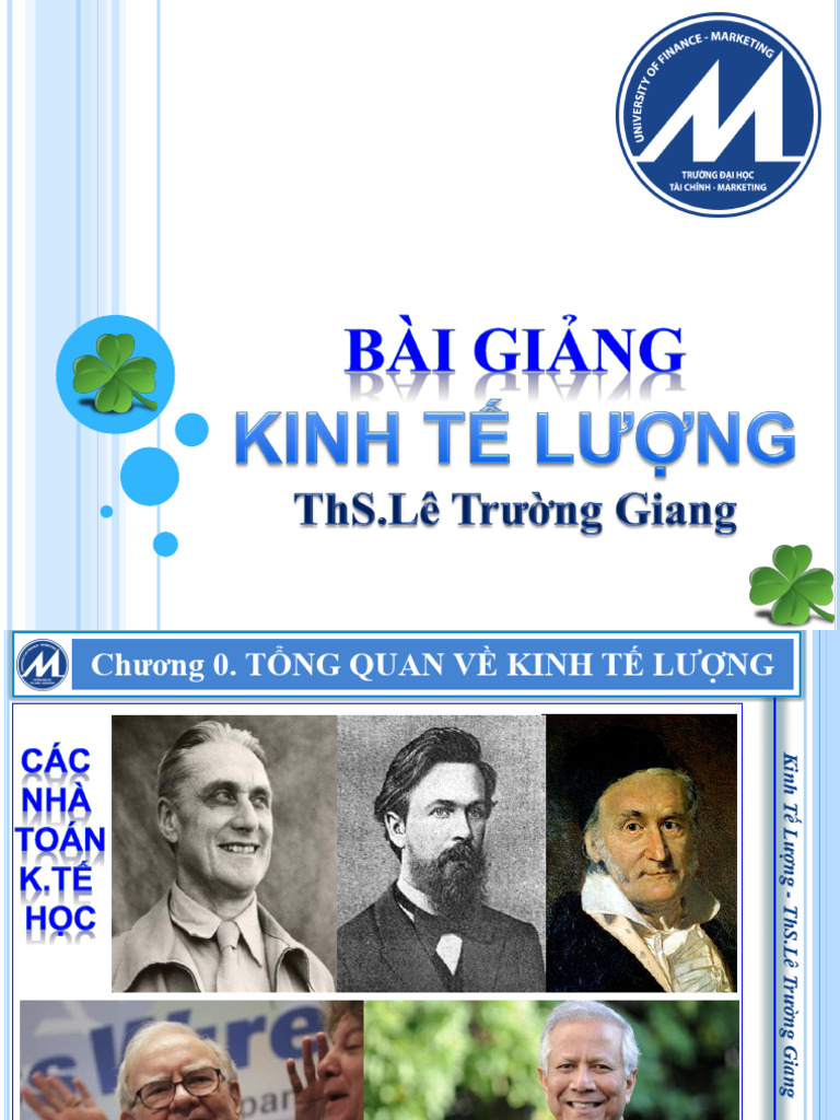 Chuong 0 - Tong Quan Ve Kinh Te Luong | PDF