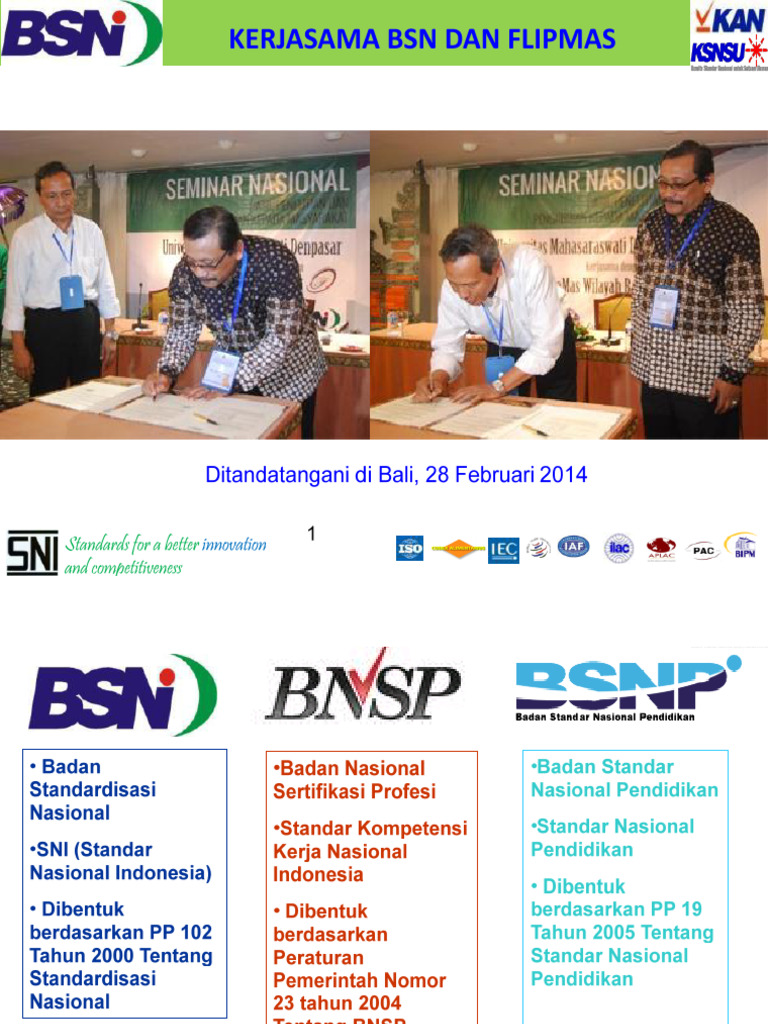 Standar Dan Daya Saing by BSN Dewi Odjar Final | PDF