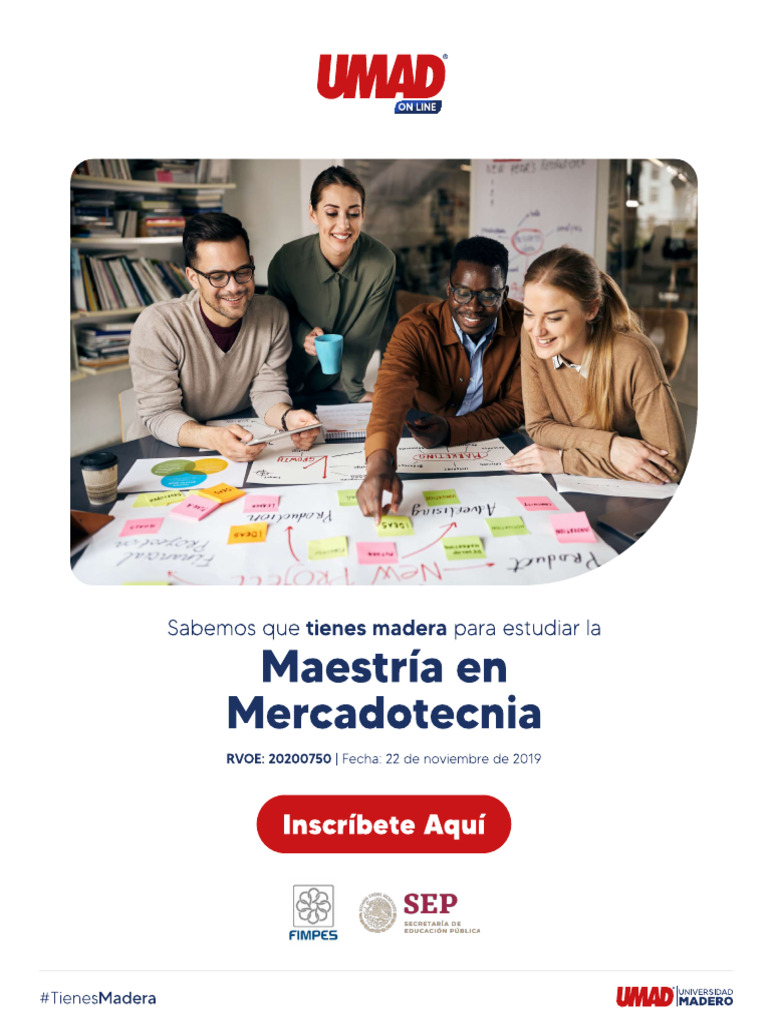 UMAD4037 12 Maestr A en Mercadotecnia PDF | PDF | Marketing | Economias
