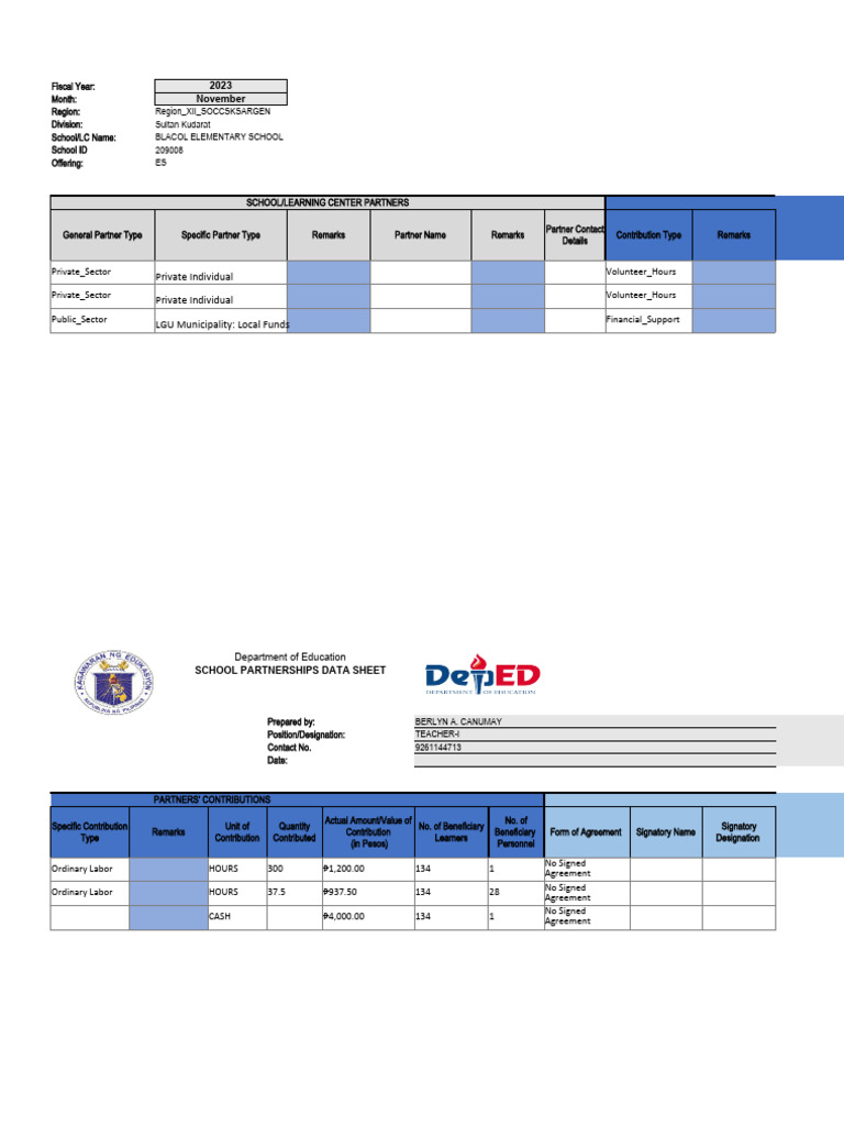 DPDS Template 209008 | Download Free PDF | Emergency Management ...