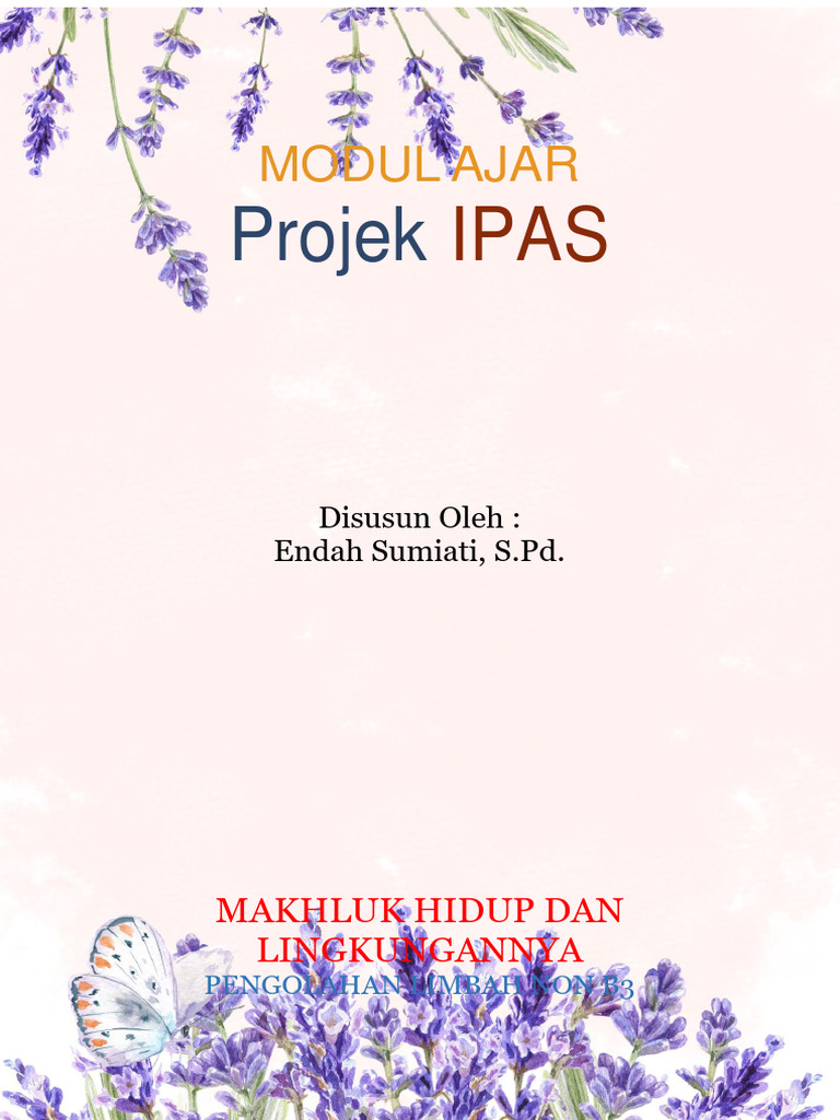 Modul Ajar Pengolahan Limbah | PDF