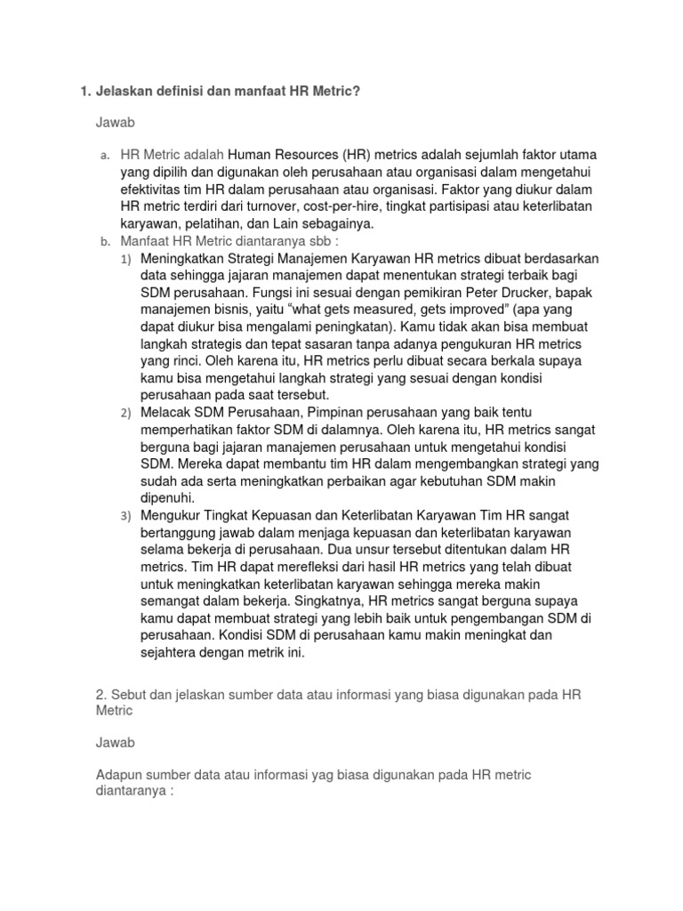 Elearning 4 - Audit SDM | PDF | Bisnis