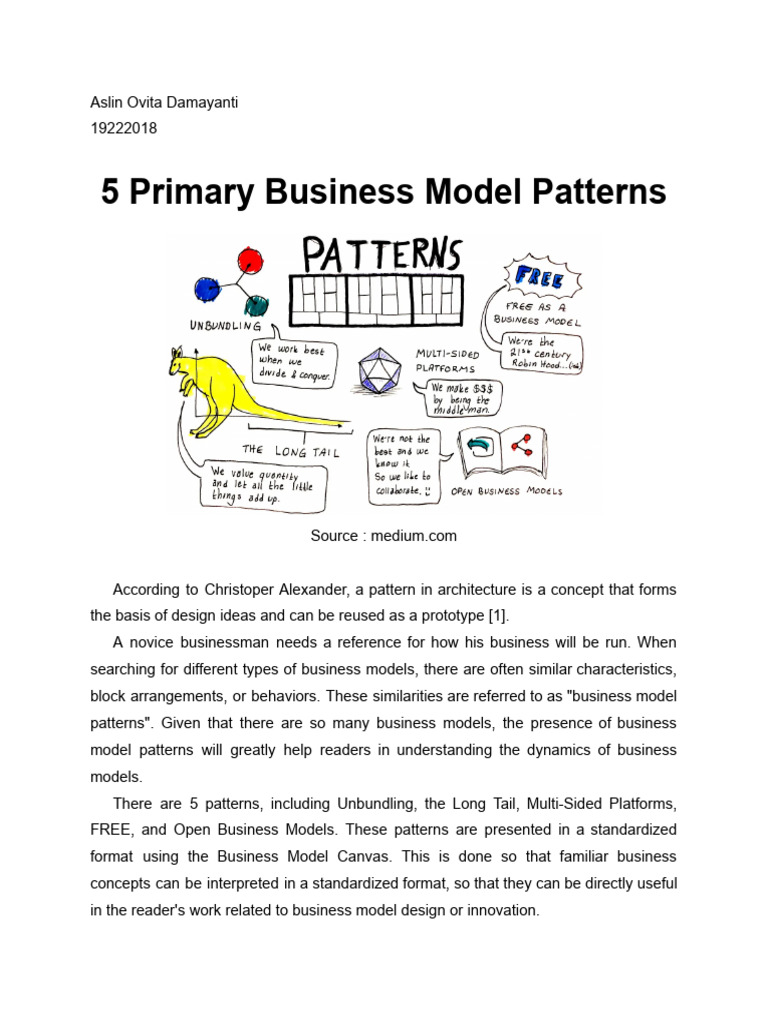 5 Business Model Patterns | PDF | Business Model | Innovation